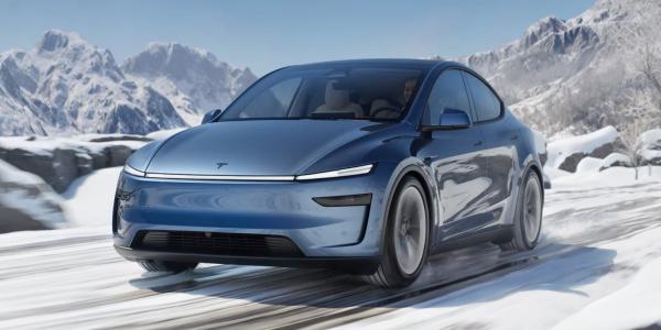 This is the Tesla Model Y Juniper refresh, just unveiled in China