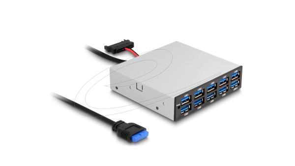 This 3.5-inch hub will turn your PC case's front panel into a USB paradise